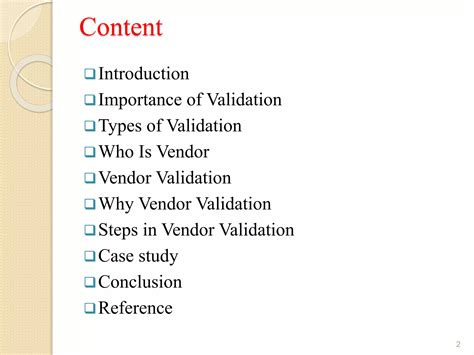 Vendor Validation By Akshay Kakde Pptx