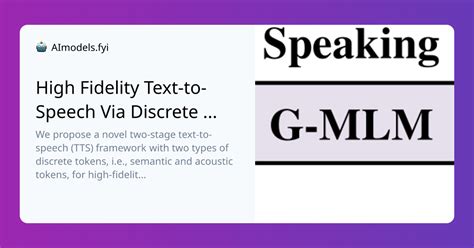 high fidelity text to speech via discrete tokens using token transducer