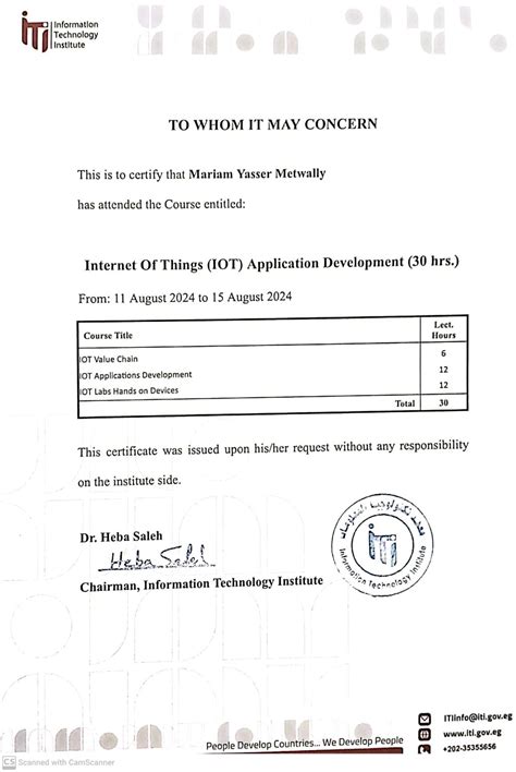 Mariam Yasser On Linkedin Iot Smarttech Innovation Professionalgrowth Techjourney