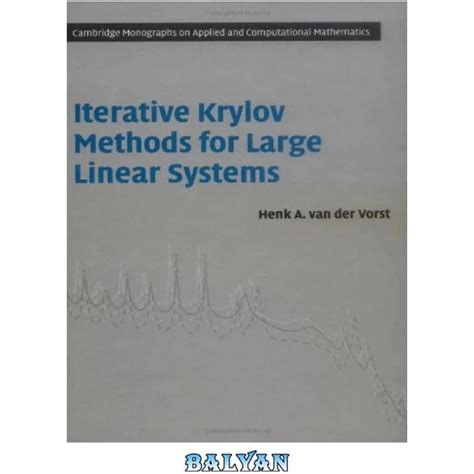 خرید و قیمت دانلود کتاب Iterative Krylov Methods For Large Linear