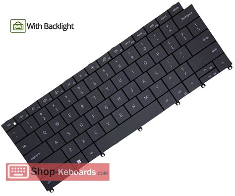 Replacement Dell Latitude 9450 2 In 1 Laptop Keyboards With High Quality From United States