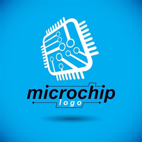 Premium Vector Vector Microchip Design Cpu Information