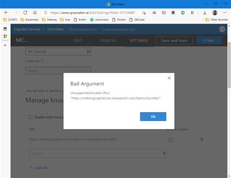 Use Wiki Page Library As Qnamaker Knowledge Base Microsoft Qanda
