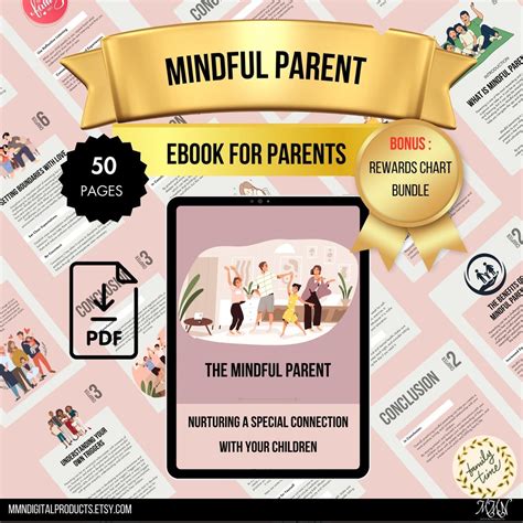 Mindful Parenting Ebook Printable Guide To Stress Free Parenting Mindfulness Techniques