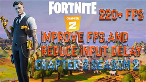 how to boost fps in fortnite and reduce ping and delay instantly config