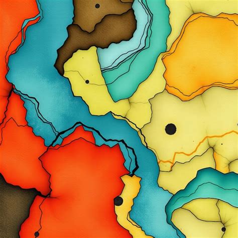 Texturas De Tinta Em Camadas Criando Um Design Multidimensional Imagem Premium Gerada Com Ia