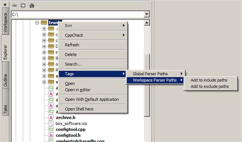 CodeLite IDE Main SettingUpCodeCompletion CodeLite IDE Main SettingUpCodeCompletion