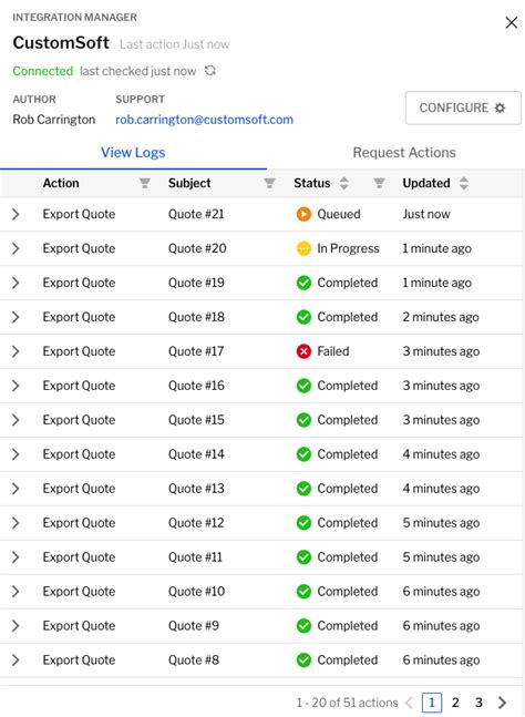 Integration Manager