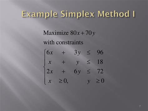 PPT 4 2 The Simplex Method I Maximum Problems PowerPoint Presentation ID 3112594