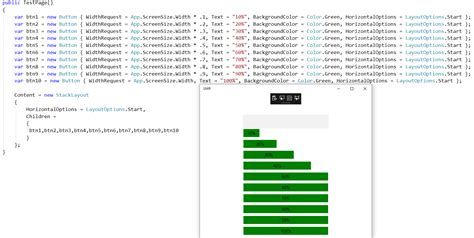 Scaling Broken With Current Forms Widthrequest Property Issue Xamarin Xamarin Forms