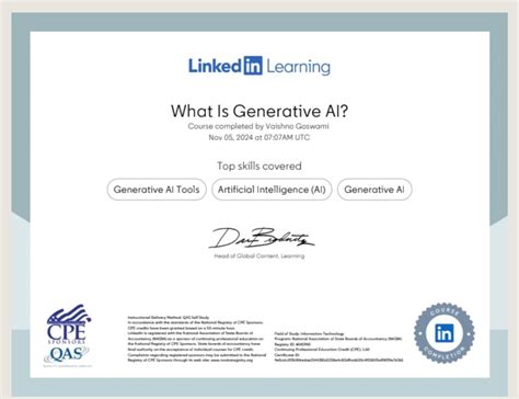 Vaishno Goswami On Linkedin Ai Artificialintelligence Machinelearning Certification
