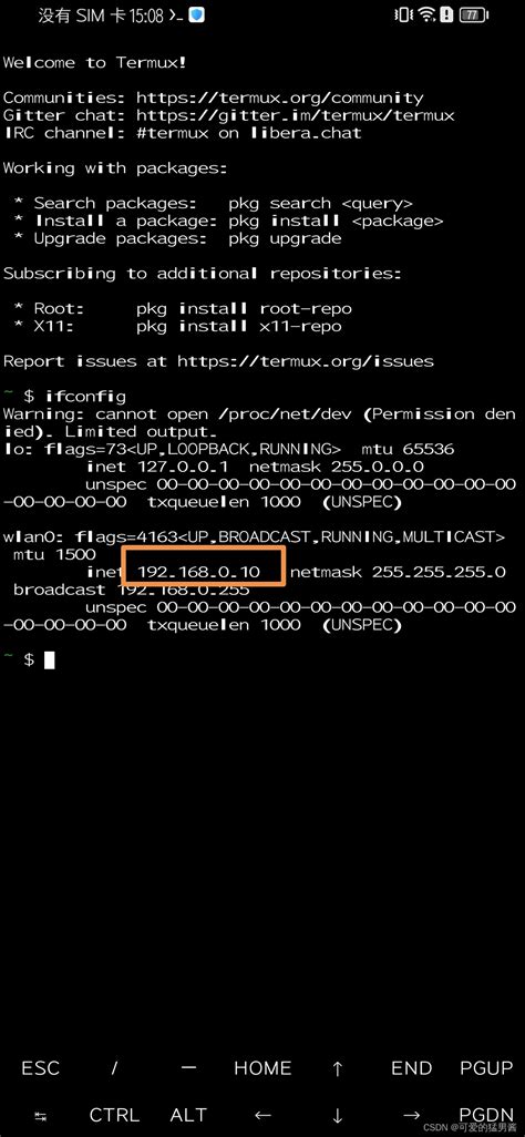 手机端做服务器部署nginx搭建前端网站 termux nginx csdn博客