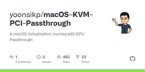 github yoonsikp macos kvm pci passthrough a macos virtualization