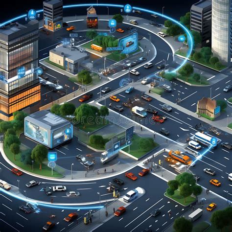 Digital And Sustainable Urban Ecosystem With Innovative Urban Connectivity And Smart Design