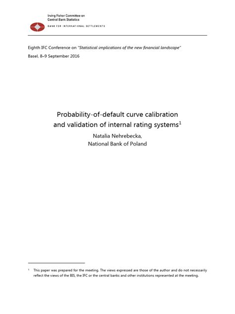 pd calibrate pdf regression analysis logistic regression