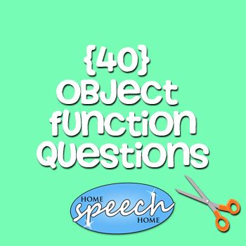 40 Object Function For Speech Therapy For Speech Therapy Practice
