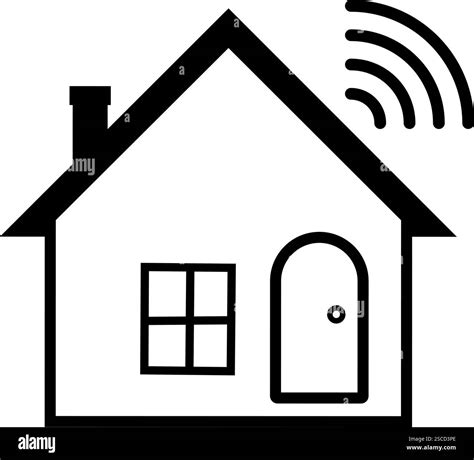 Smart Home Automation System Sign Signs And Symbols Stock Vector Image