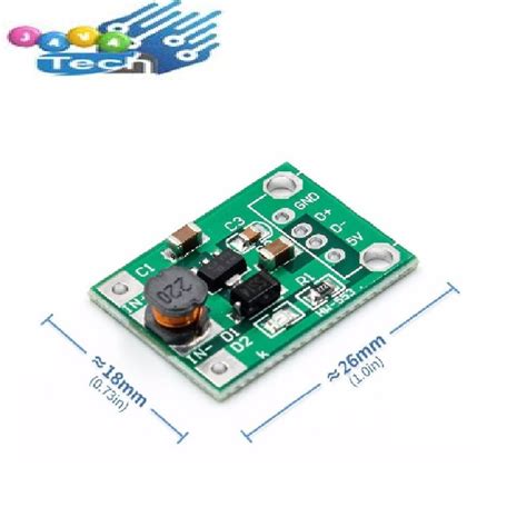 Jual Modul Dc Dc Step Up 1 5v To 5v 600ma Boost Converter Shopee