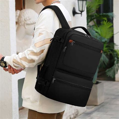 남성 Fflokfai 직장인 출근 용 수트 백팩 노트북 워크샵 출장 홈플러스 택배배송