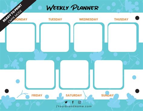 Monthly Weekly Budget Planner Template Premium Vector