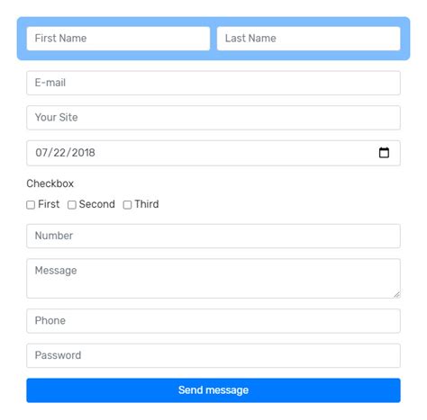 Formbuilder Extension For Mobirise