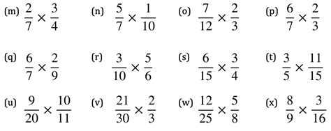 Basic Fraction Examples Nested Fractions