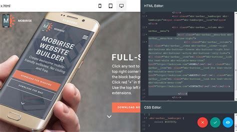 how to create a website using html css code editor