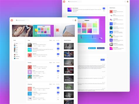 Product Hunt Clone Made Without Code By Zeroqode On Dribbble