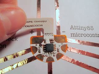 Microcontroller Sticker Intro Tutorial Chibitronics