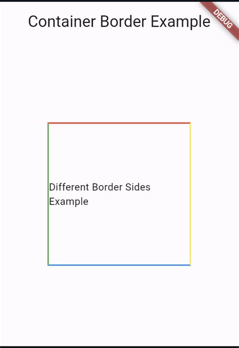 How To Add Border To Container In Flutter AppOverride