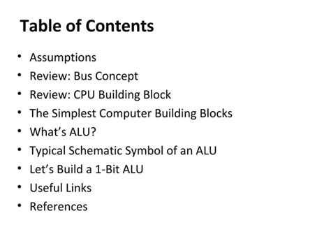 Alu Arithmetic Logic Unit Ppt Computing Technology And Computing