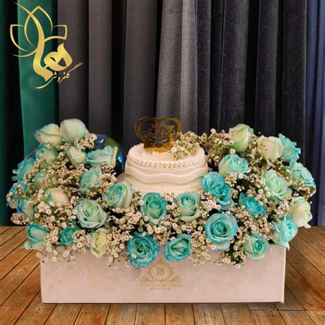 خرید و قیمت باکس گل مردانه شیک گل و کیک مردونه ارزان