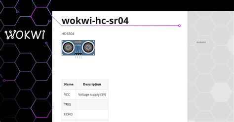 wokwi hc sr 参考 Wokwi Docs