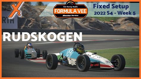 Formula Vee Rudskogen Iracing Youtube