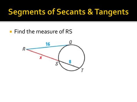 PPT - Segments in Circles PowerPoint Presentation, free download - ID ...