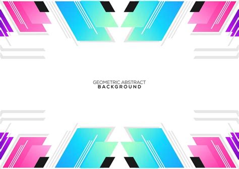 Free Vector Geometric Modern Background Abstract Design