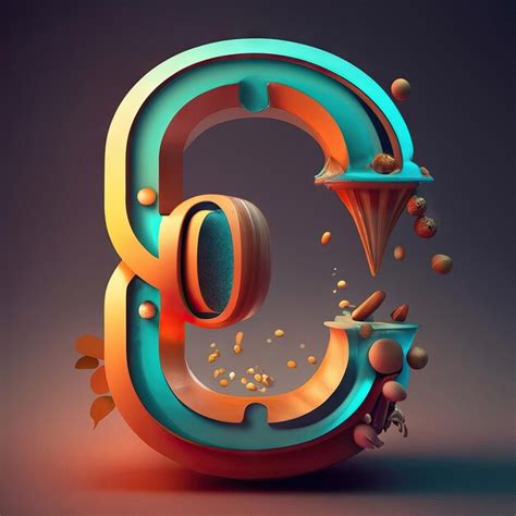 Premium Photo Letter C In 3d