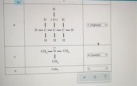 Solved Predicting The Relative Boiling Points Of Pure Chegg