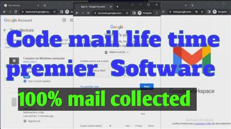code mail life time premier software unlimited gmail connection youtube