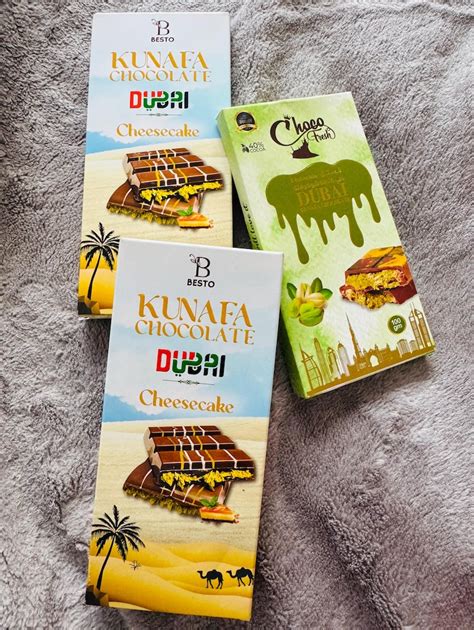 Dubai Kunafa Chocolate Etsy