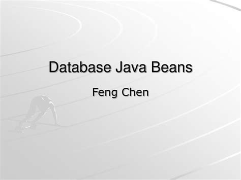 ppt database java beans powerpoint presentation free download id