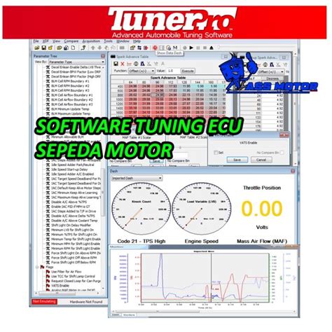 TUNERPRO RT TUNER PRO RT VERSION BUILD 5.00.9513.00 SOFTWARE UNTUK TUNING ECU ECM FULL AKTIVASI ...