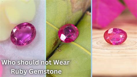 Who Should Not Wear Ruby Ruby Stone Side Effects