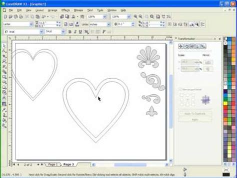 Using Corel Draw S Interactive Contour Tool Scroll Saw Woodworking