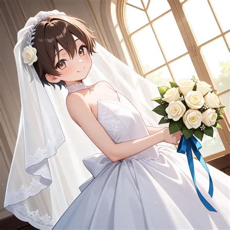 Otokonoko Wedding Dress Ai作品 Pixai