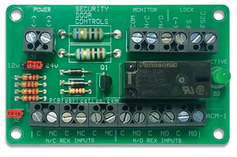Sdc Acm 1 Six Input Control Relays Instructions