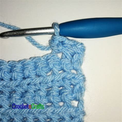 Front Loop Single Crochet Crochetncrafts