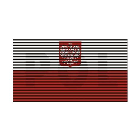 Flag Poland Ir Dual Patch Color Milcampeu