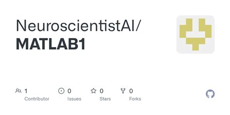 Github Neuroscientistaimatlab1