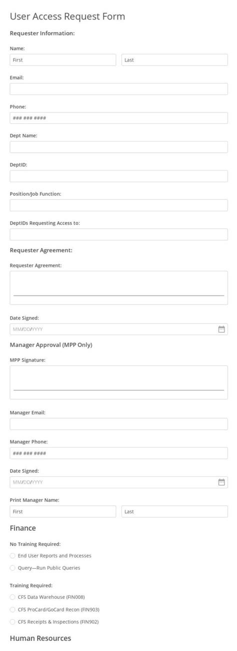 Virtual Server Request Form Template 123 Form Builder